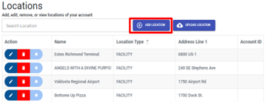 Add and Delete Facilities – Clockwork Logistics Systems