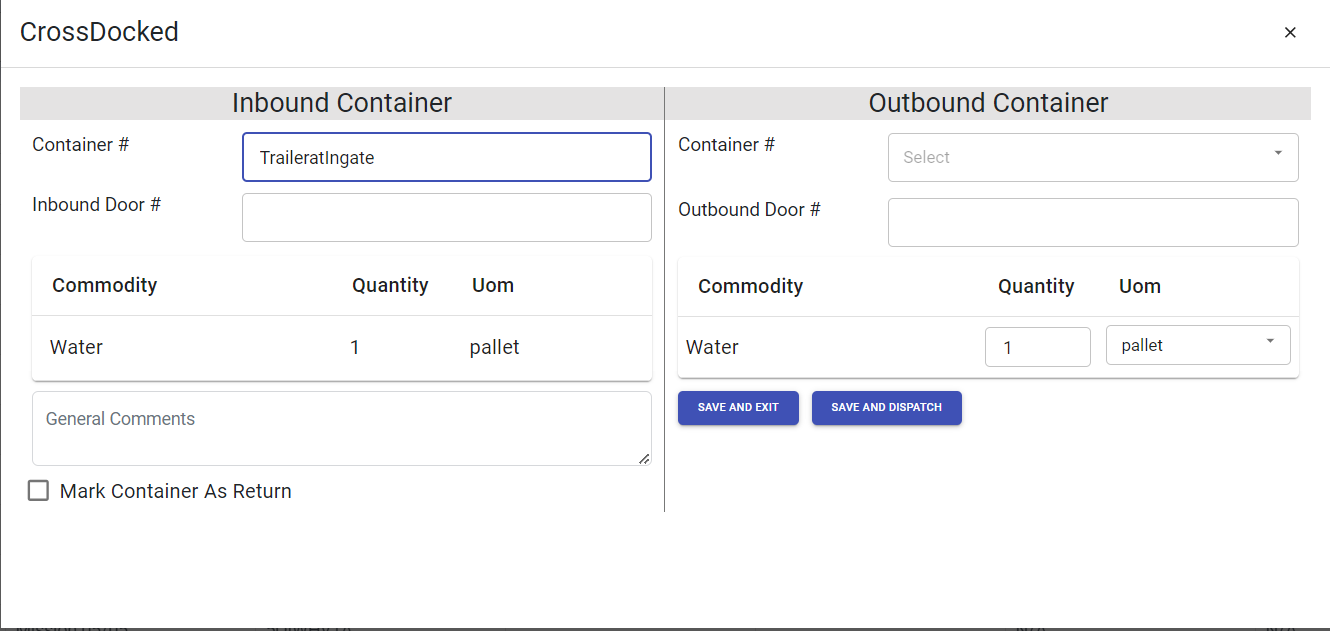 Crossdocking – Clockwork Logistics Systems