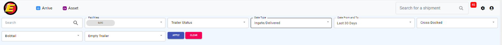 Using the Asset Screen – Clockwork Logistics Systems